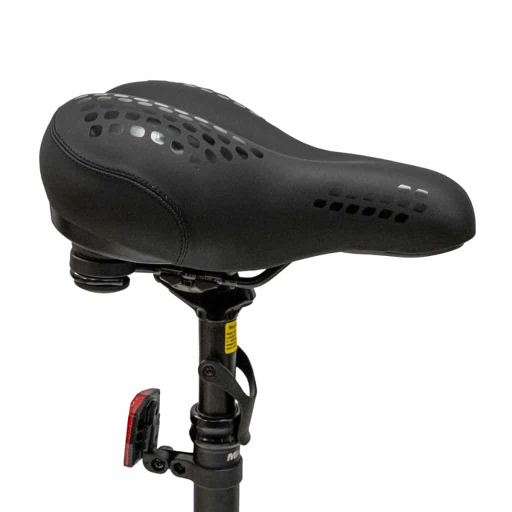 MiRiDER Upgraded Comfort Gel Saddle with Rear Light - MiRiDER