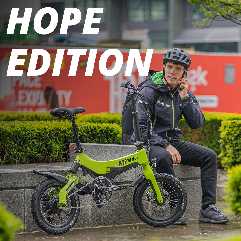 The Original MiRiDER Folding Electric Bikes - Made in Britain